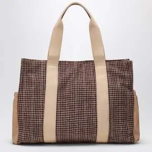 Chloé Checked Polyester Changing Bag