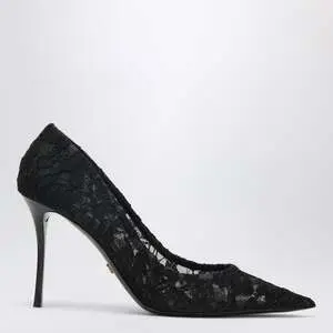DOLCE & GABBANA Black Lace Décolleté