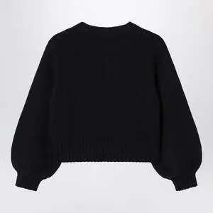 Chloé Navy Wool And Cashmere Sweater