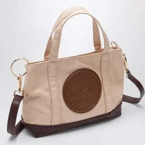 Chloé Toasted Almond Cotton Tote Bag
