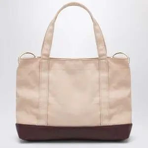 Chloé Toasted Almond Cotton Tote Bag