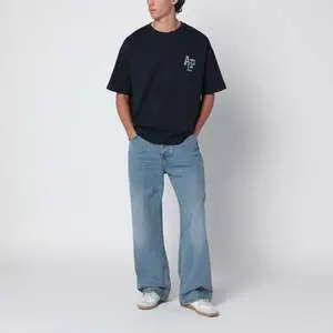 A.p.c. Bruno Navy Cotton T-shirt
