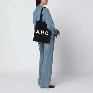 A.p.c. Lou Canvas Shopping Bag