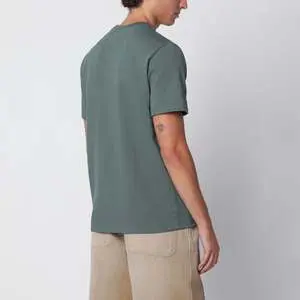 A.p.c. Rue Madame T-shirt In Cotton - Green