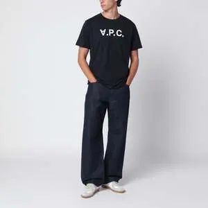 A.p.c. Standard Grand Navy Cotton T-shirt
