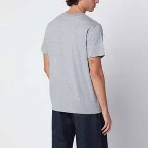 A.p.c. Standard Grand Mélange Gray Cotton T-shirt