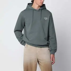 A.p.c. Cotton Hoodie - Green