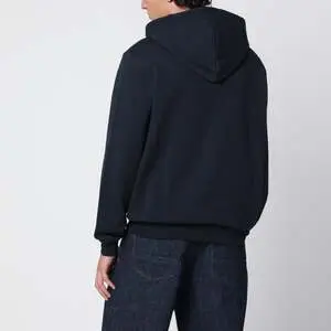 A.p.c. Navy Cotton Hoodie