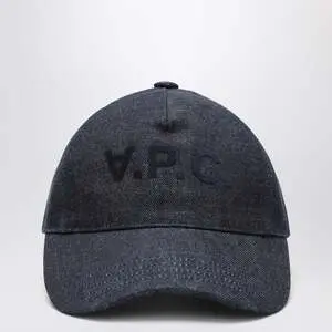 A.p.c. Indigo Cotton Baseball Cap - Blue