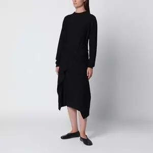 LEMAIRE Merino Wool Blend Midi Dress