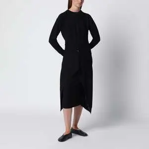 LEMAIRE Merino Wool Blend Midi Dress