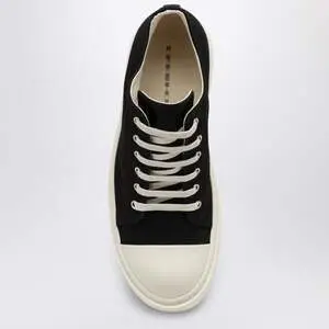 Rick Owens Tower Extreme Low Sneakers In Denim