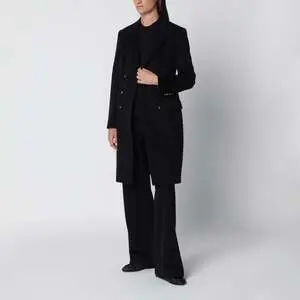 Dolce & Gabbana Double-breasted Coat In Wool