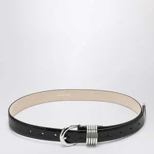 DEHANCHE Hollyhock Belt /silver In Leather