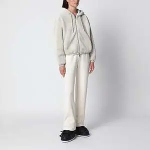 Moose Knuckles Eaton Bunny Reversible Jacket In Alabaster