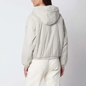 Moose Knuckles Eaton Bunny Reversible Jacket In Alabaster