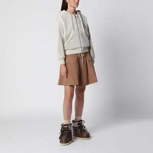 Moose Knuckles Roslyn Bunny Alabaster Cotton Hoodie