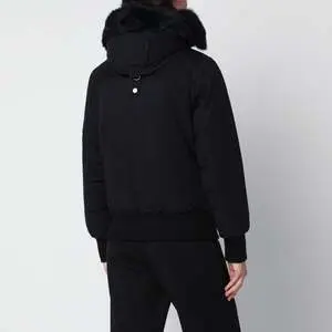 Moose Knuckles Debbie Original Hooded Bomber Jacket