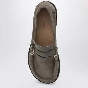 JW Anderson Taupe Suede Loafers