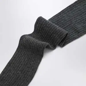 Max Mara Ribbed Tights In Cotton Blend