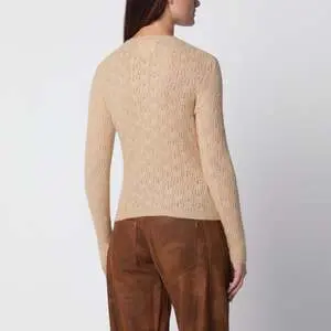 Isabel Marant Étoile Obeline Camel Baby Alpaca Sweater