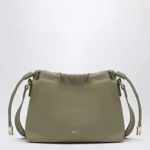 A.p.c. Clay Ninon Mini Recycled Leather-effect Bag - Green