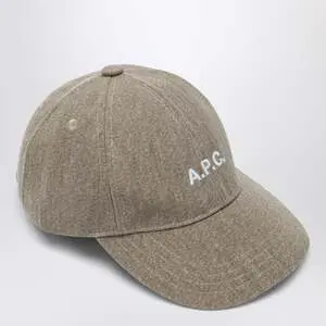 A.p.c. Charlie Baseball Cap Dark - Brown