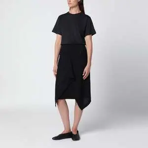 LEMAIRE Merino Wool Blend Midi Skirt