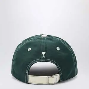 AMI Paris Signature Cotton Cap