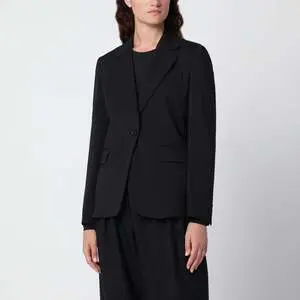 Max Mara Single-breasted Blazer In Stretch Wool