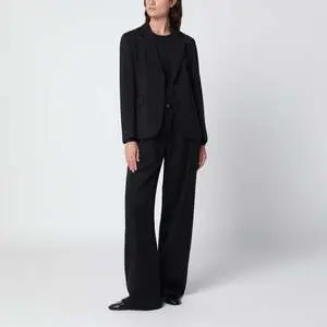 Max Mara Single-breasted Blazer In Stretch Wool