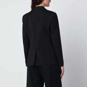 Max Mara Single-breasted Blazer In Stretch Wool