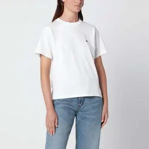 Max Mara T-shirt In Pure Cotton Jersey