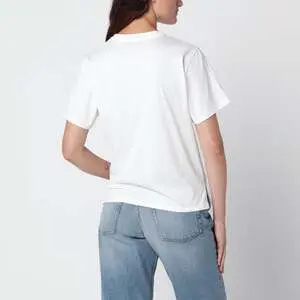 Max Mara T-shirt In Pure Cotton Jersey