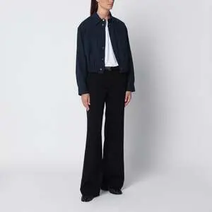 Max Mara Short Wool Jacket - Blue