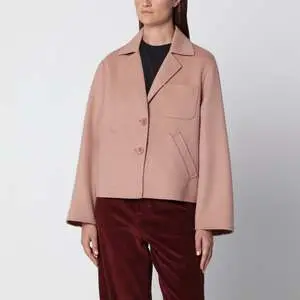 Max Mara Cropped Wool Jacket
