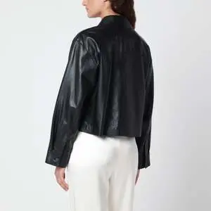 Max Mara Nappa Jacket - Black
