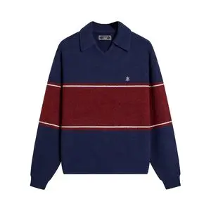 Kith Boucle Ulysses Sweater 'nocturnal - Blue