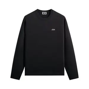 Kith Long Sleeve Alex Boxy Tee - Black
