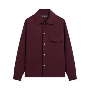 Kith Double Weave Montague Shirt 'essence - Red