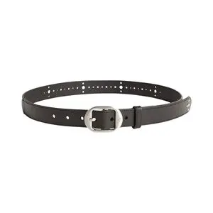 Kith Studded Leather Belt - Black