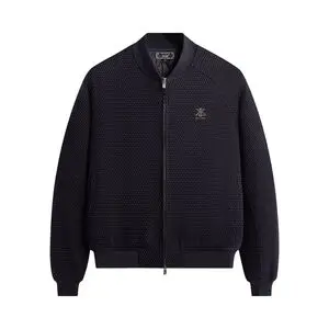 Kith Chenille Roy Bomber Jacket 'ink - Black