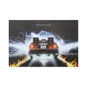 Kith For Back To The Future Take Me Back To 1985 Poster - Multicolor