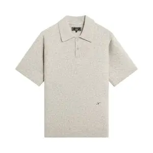 Kith Boucle Tobey Polo 'light Heather - Grey