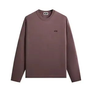 Kith Long Sleeve Alex Boxy Tee 'matrix - Red
