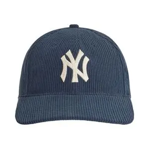 Kith For ‘47 For The New York Yankees Corduroy Franchise Ls Cap 'nocturnal - Blue