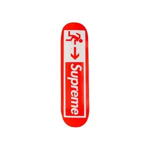 Supreme Exit Skateboard Deck 'red' Red