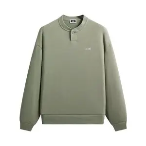 Kith Heavy Loop Henley Nelson Pullover 'haze