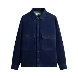 Kith Denim Henson Shirt 'dark Indigo - Blue