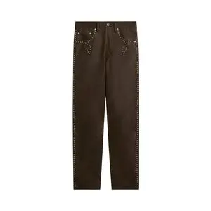 Kith Velvet Patina Studded Webster Chill 'clever - Brown